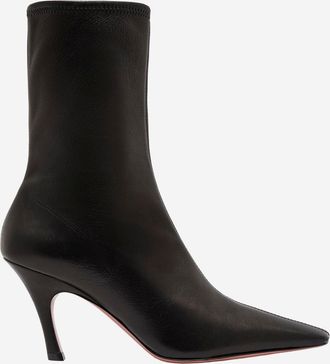 Amina Muaddi Bottines Amina Muaddi Jamie Stretch Bootie 80