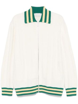 Dr&ocirc;le de Monsieur veste Le Cardigan Apr&egrave;s-Sport - Blanc