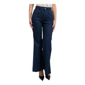 HUGO BOSS Femme, Jeans, Bleu, Taille: W32 Flared Jeans