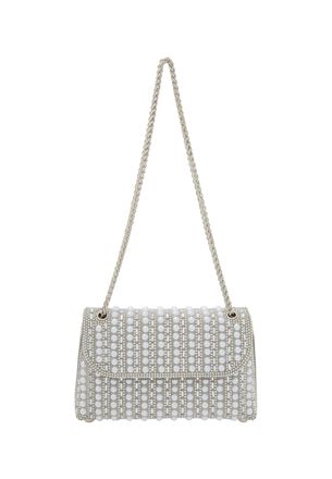 Faina Klappentasche Klappentasche Frauen Silber