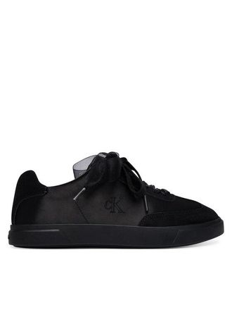 Calvin Klein Sneakers Low Pro Cupsole Wt Satin Mix HW0HW03288 Schwarz