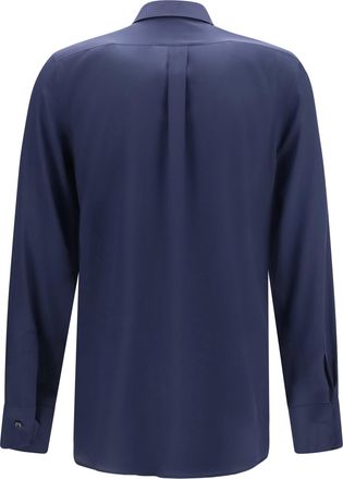 Dolce & Gabbana Silk Shirt - Navy