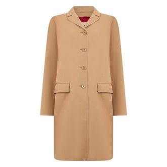 Herno Manteau droit - Femme - Manteaux - Brun - Taille: 44 FR