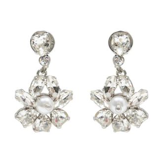 Simone Rocha Heartbloom Tropfenohrringe - - Accessories - Damen - Beige - ONE SIZE