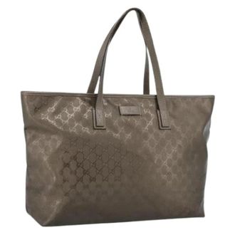 Gucci Pre-owned Vintage PVC Tote Bag - - Pre-owned - Damen - Grau - ONE SIZE