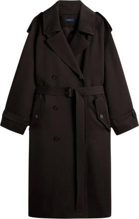 SOEUR Soeur - Lazare Oversized Trench Coat - Femme - Manteaux - Brun - Taille: 36 FR