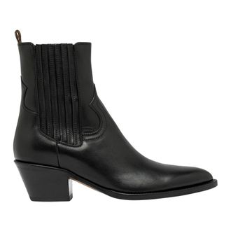 Buttero Annie Western Ankle Boot - - Shoes - Damen - Schwarzk - 39 EU