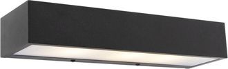 QAZQA Qazqa - Applique murale noire 3 lumi&egrave;res L 350 mm - &Eacute;clairage rasant pour salon - Culot G9 - Indice de protection IP20 - Tension 220V/230V
