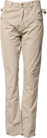 Daniele Alessandrini Femme, Pantalons, Beige, Taille: W33 Jeans Droits