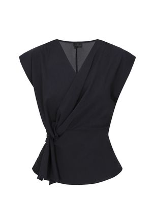 Dreimaster Dreimaster Bluse Frauen Marine
