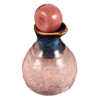 Milisten 1 Satz Aromatherapie-flasche Porzellan Wieder Auffüllbar Make-up-probenflaschen Retro-parfümfläschchen Flüssige Flasche Menagen Spender Flaschenspende