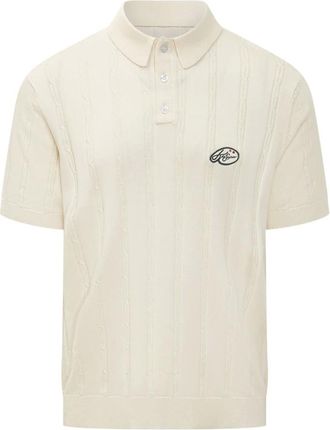 KidSuper Studios Homme, Tops, Beige, Taille: XL Painters Logo Polo