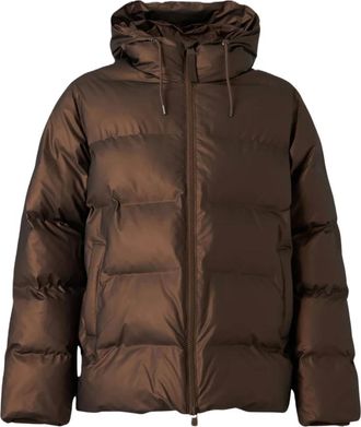 Rains Veste W3 - Homme - Vestes - Brun - Taille: XS