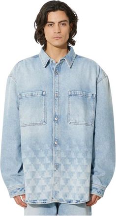 Marcelo Burlon Herren, Jacken, Blau, MGr&ouml;&szlig;e