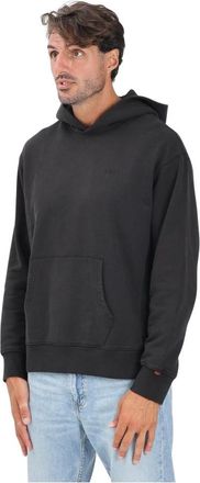 Levi's Homme, Sweatshirts et sweats à capuche, Noir, Taille: M Pulls Noirs