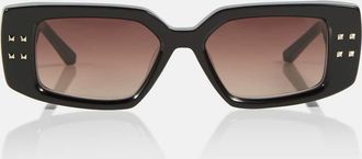 Valentino Eckige Sonnenbrille V-Cinque