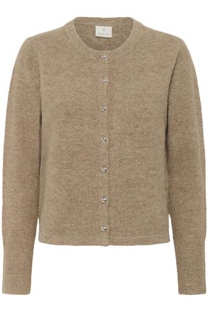 Kaffe Strickjacke KAniel M, Toasted Coconut Melange M