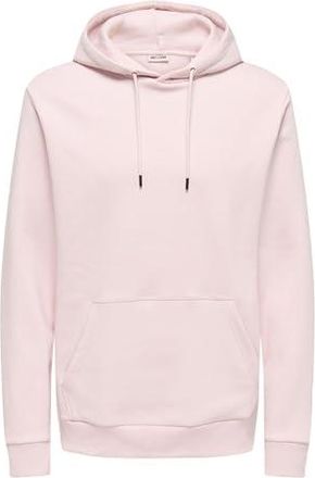 Only & Sons Onsceres Sweat &agrave; Capuche Noos, Rose Veiled, XL