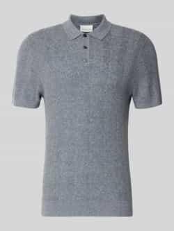 Profuomo Slim Fit Poloshirt mit Knopfleiste