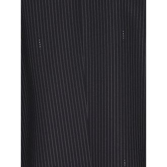 Fendi Pinstripe Wool Blazer - Blue