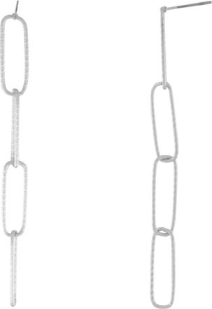 Dansk Copenhagen Boucle doreille longue Tempeste - Femme - Accessoires - Gris - Taille: ONE Size