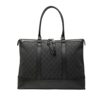 Gucci Sac cabas en denim Pre-owned - Femme - Pre-owned - Noir - Taille: ONE Size