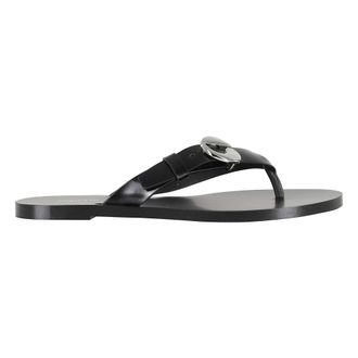 Coperni Femme, Chaussures, Noir, Taille: 39 EU C Logo Flip Flops