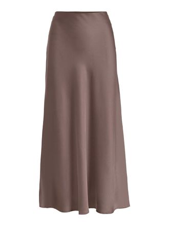 Vila Viellette Hw Midi Skirt - Noos