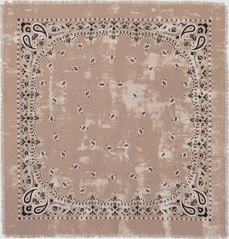 Destin Foulard Jil Quadra Beige