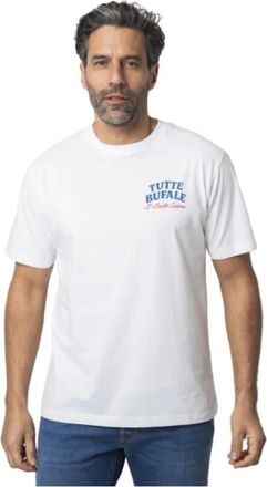 MC2 Saint Barth Homme, Tops, Blanc, Taille: 2XL T-shirt Tutte Bufale