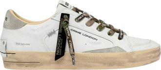 Crime London Homme, Chaussures, Blanc, Taille: 40 EU Baskets