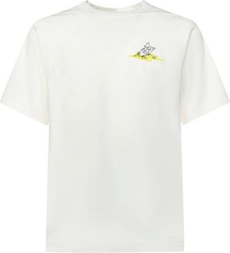 Burberry Homme, Tops, Blanc, Taille: M T-Shirt