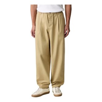 Maison Kitsun&eacute; Pantalon large - Homme - Pantalons - Vert - Taille: L