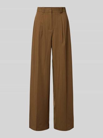 Mango Wide Fit Stoffhose mit franz&ouml;sischen Eingrifftaschen Modell SYSTECK