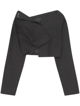 Heliot Emil chemise Kaseigan - Noir