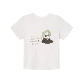 Re/Done T-Shirt - - Tops - Damen - Wei&szlig; - XS
