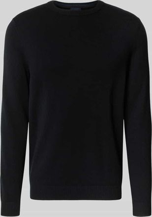 Christian Berg Regular Fit Kaschmirpullover mit Rundhalsausschnitt