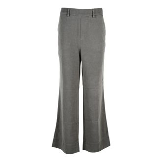 Mason's Pantalon Large New York Cozy - Femme - Pantalons - Vert - Taille: 36 FR