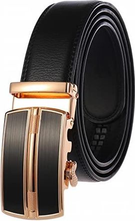 Generic Ceinture pour femme grande taille avec boucle automatique Taille 48 Ceinture décontractée Boucle automatique, w, taille unique