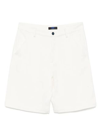 Kiton short en lin - Blanc