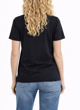 Diesel T-Shirt Diesel Damen T-Sily-X T-Shirt Kurzarm Schwarz
