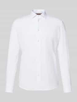 Cruna Slim Fit Business-Hemd mit Knopfleiste