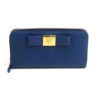Prada Portefeuille Vintage Pre-owned - Femme - Pre-owned - Bleu - Taille: ONE Size