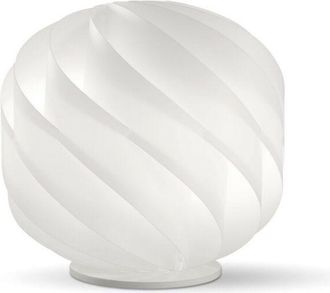 Linea Zero Tischlampe lap Wei&szlig; aus Kunststoff Cm. 25 x 24 Std