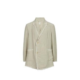 Post Archive Faction (PAF) Veste &agrave; bords effiloch&eacute;s en lin