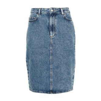 Moschino Damen, R&ouml;cke, Blau, LGr&ouml;&szlig;e