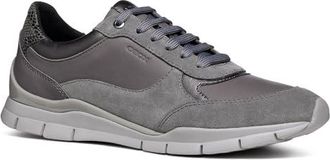 Geox Femme D Sukie A Basket, Gris foncé, 37 EU