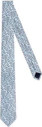 Au Printemps Paris Cravate jacquard floral en soie