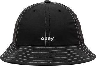 Obey Nylon Unstructured Bucket Hat - - Accessories - Herren - Schwarzk - ONE SIZE