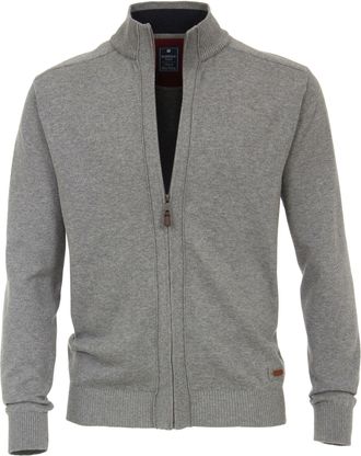 Redmond Strickjacke Uni 70 grau 5XL
